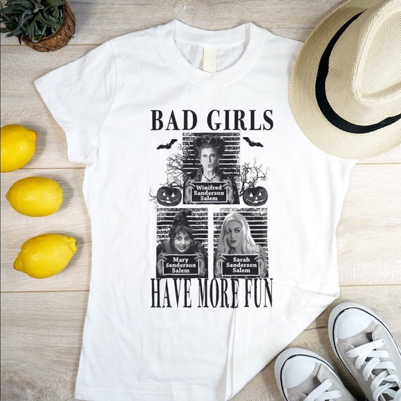 Tops | Super Cute Hocus Pocus Mugshot Tee | Poshmark